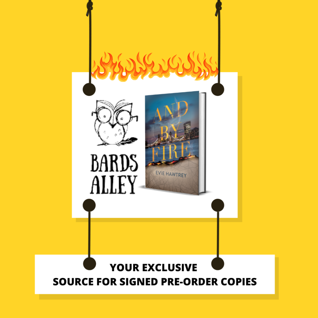 Pre-Order a SIGNED Copy of AND BY FIRE | Evie Hawtrey